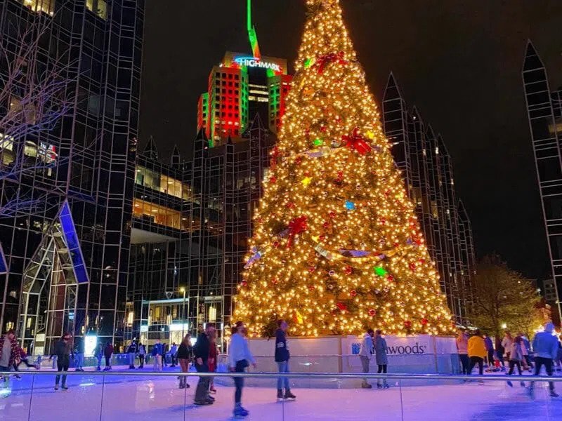 Ice Skating in Pittsburgh UPMC Rink at PPG Place