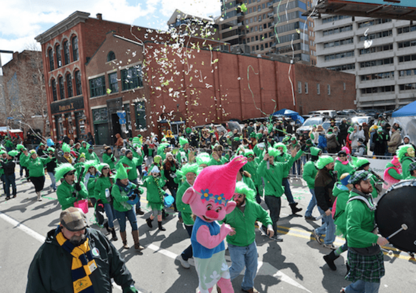 St Patrick's Day Parade in Pittsburgh