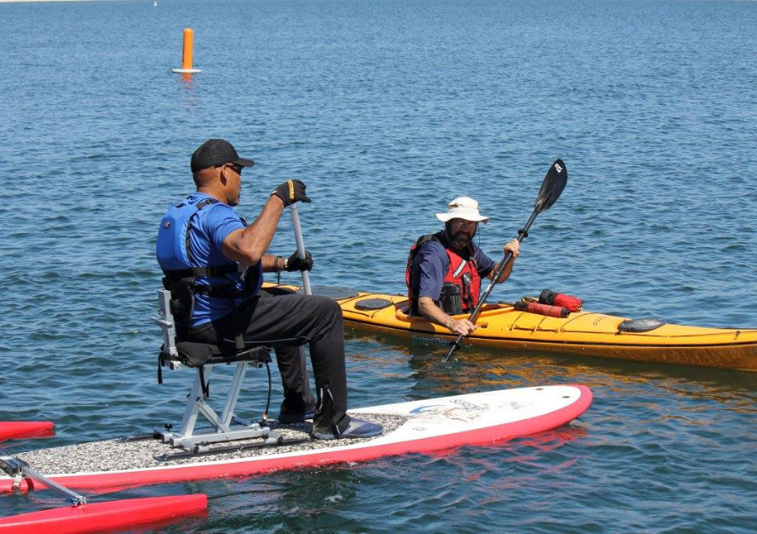 accessible orlando, adaptive Kayaking